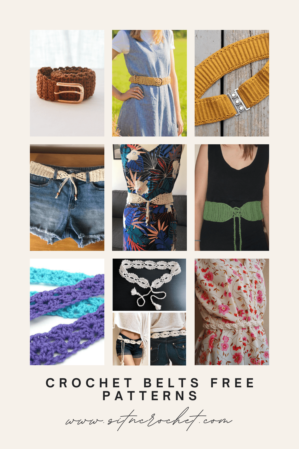 Cute Crochet Belt Pattern ( SitnCrochet 2026