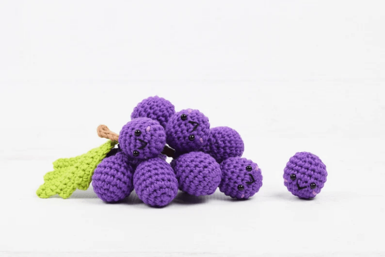 Crochet Grapes Pattern ( SitnCrochet 2026