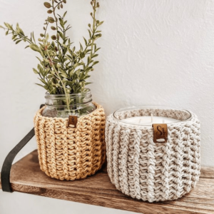 Crochet Candle Cozy Pattern ( SitnCrochet 2026
