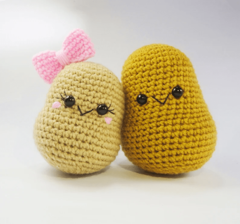 Easy Crochet Potato Free Pattern ( SitnCrochet 2025