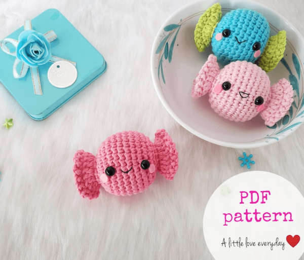 Crochet candy pattern ( SitnCrochet 2025