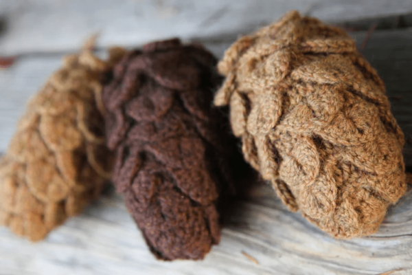 Crochet Pine Cone Pattern ( SitnCrochet 2026