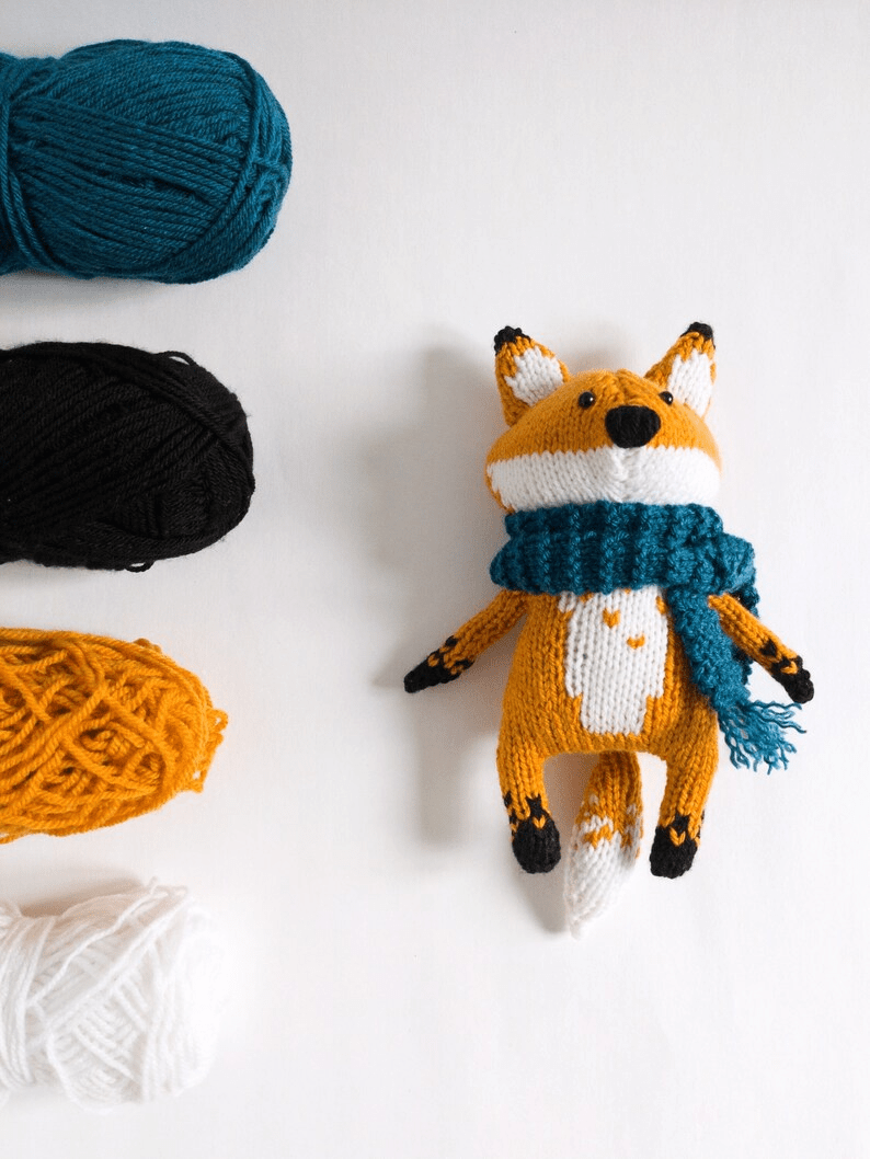 Fox Knitting Pattern ( SitnCrochet 2025
