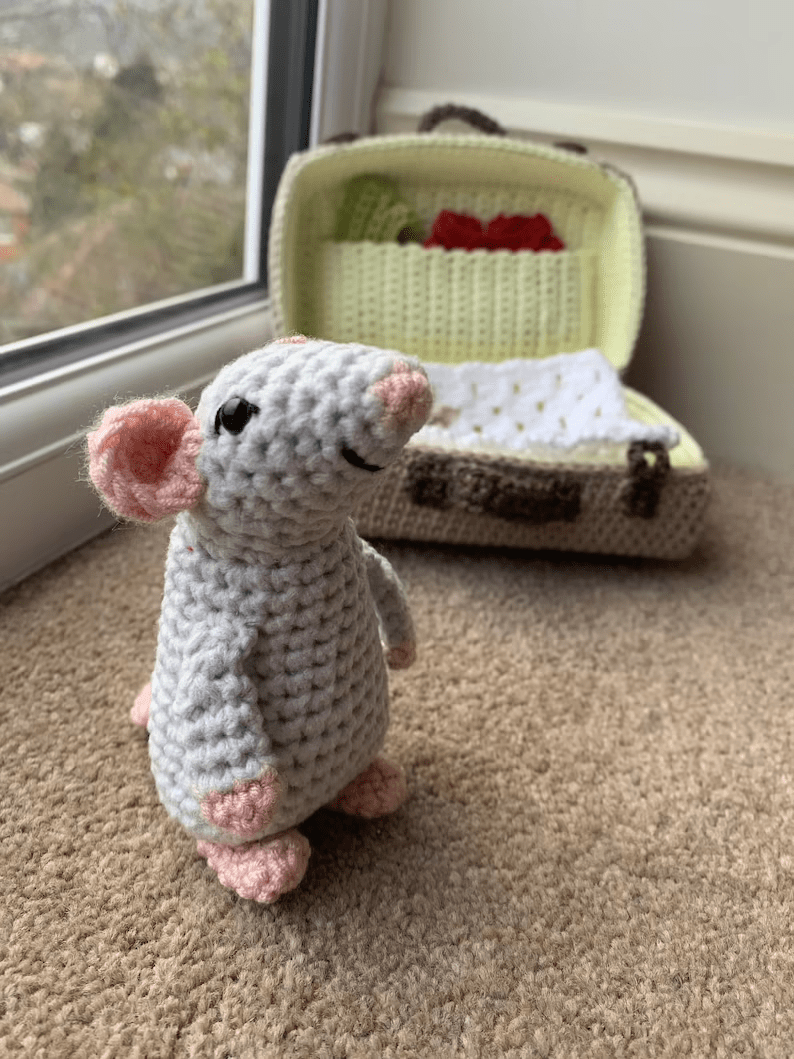 Fun Crochet Mouse Pattern ( SitnCrochet 2025