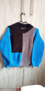 Beginner Crochet Color Block Sweater Free pattern & tutorial ...