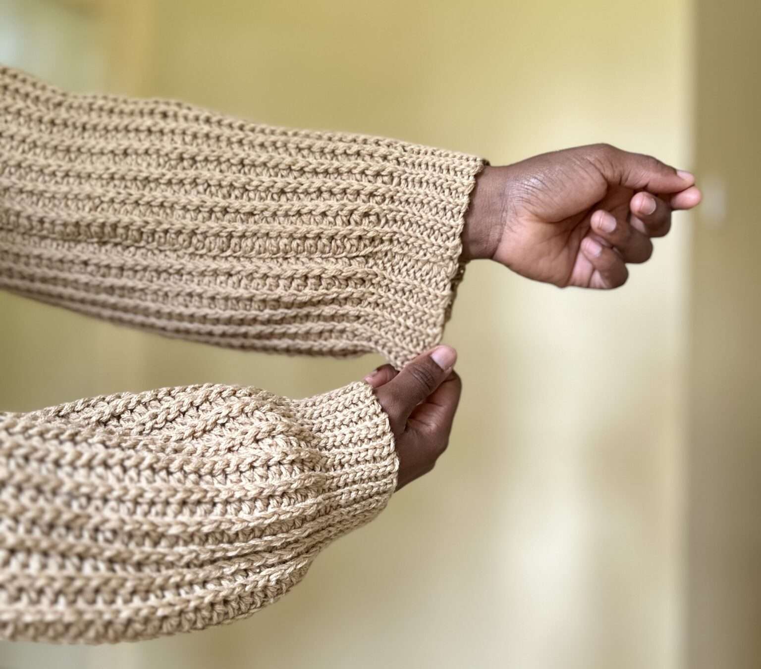 How to Crochet a Cardigan That Fits Any Size – Customizable Pattern ...