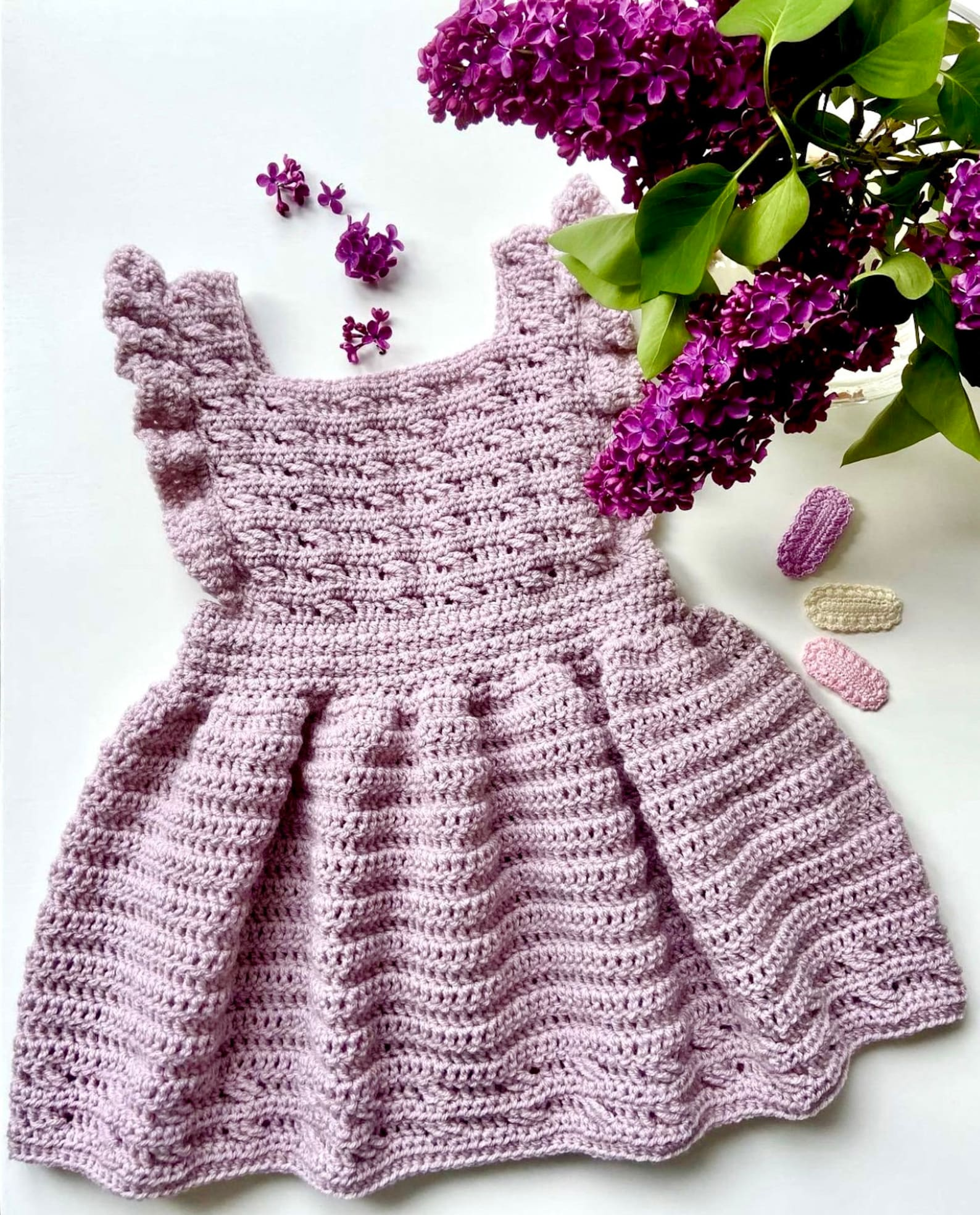 Sun-Kissed Stitches: Baby Crochet Dress Pattern for Little Girls Who ...
